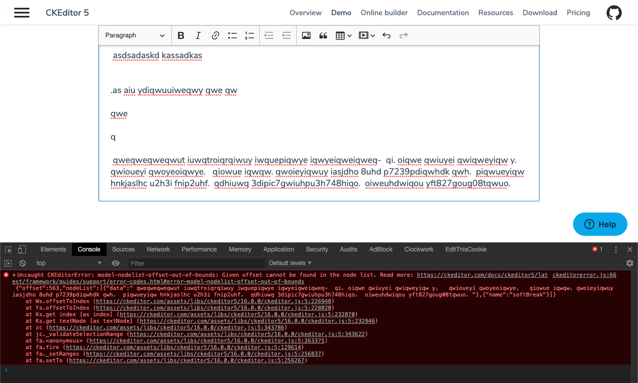 Fixed CKEditor5 doesn't record space, backspace or enter on Chrome 80 ...