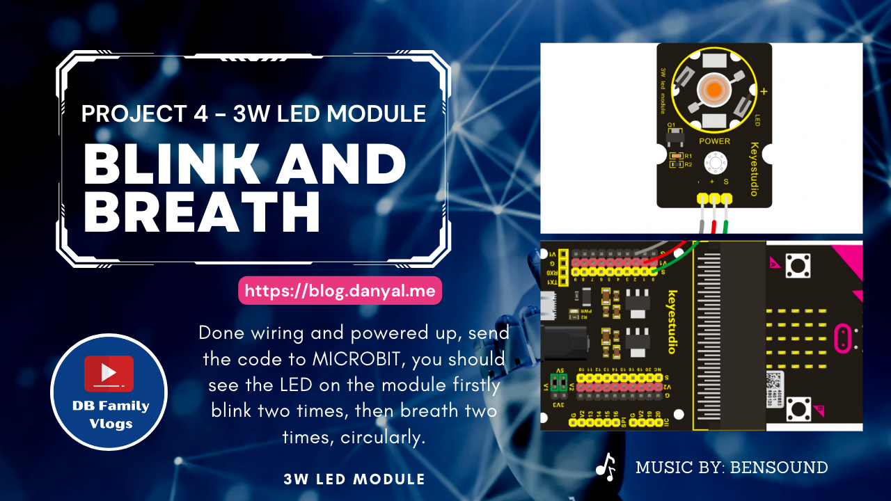 Microbit: Blink and Breath (LED Module) - Full Stack Programmer